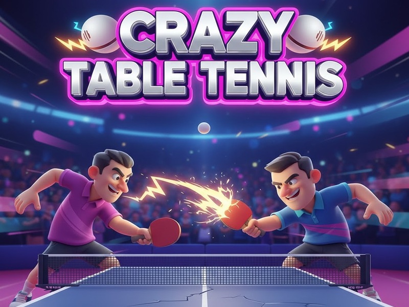 Crazy Table Tennis 🕹️ ითამაშე ონლაინ SGameS-ზე