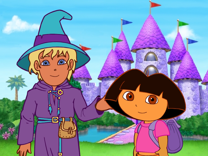 Dora The explorer Dora's Magic Castle Adventure 🕹️ ითამაშე ონლაინ SGameS-ზე