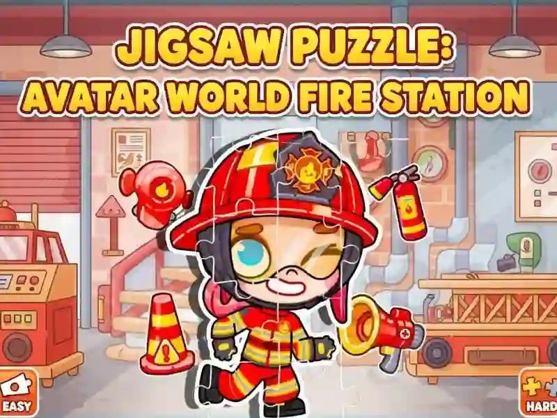 Jigsaw Puzzle: Avatar World Fire Station 🕹️ ითამაშეთ ონლაინ Sgames-ზე