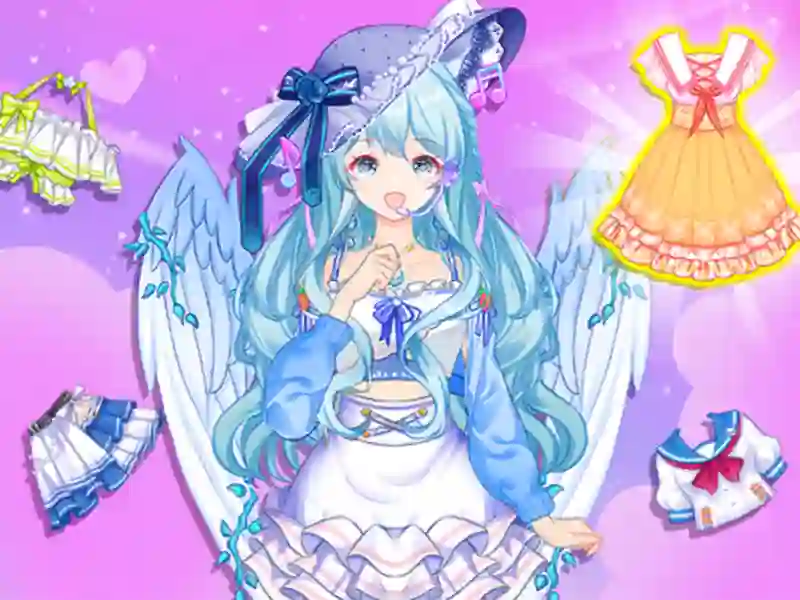 Magic Princess Dress Up თოჯინა 🕹️ ითამაშეთ ონლაინ Sgames-ზე