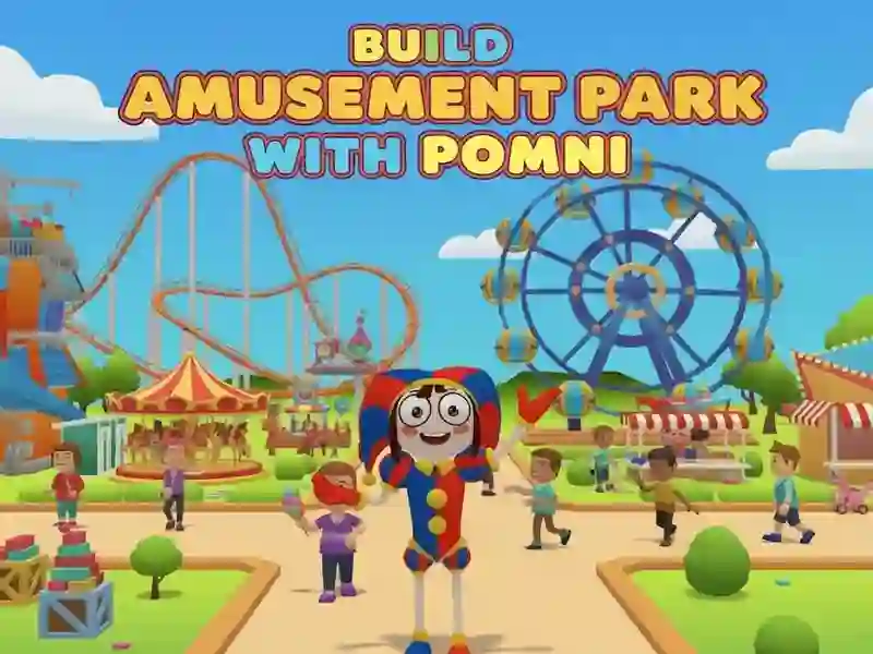 Build Amusement Park with Pomni 🕹️ ითამაშე ონლაინ SGameS-ზე